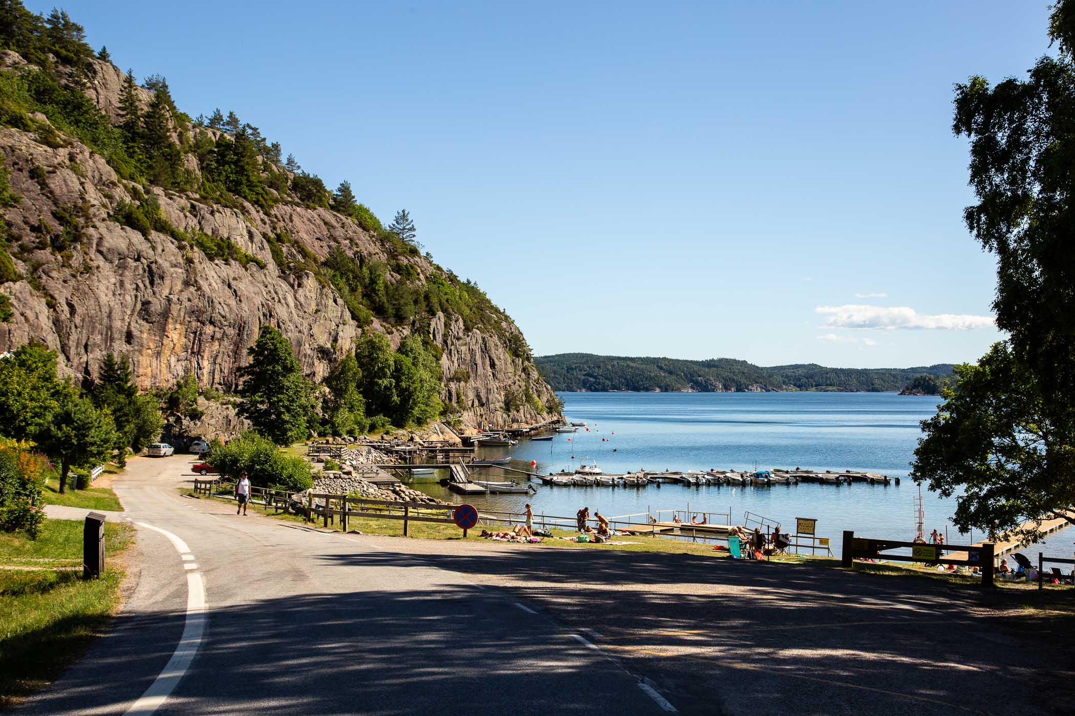 Gårviks badplats. | Trippa