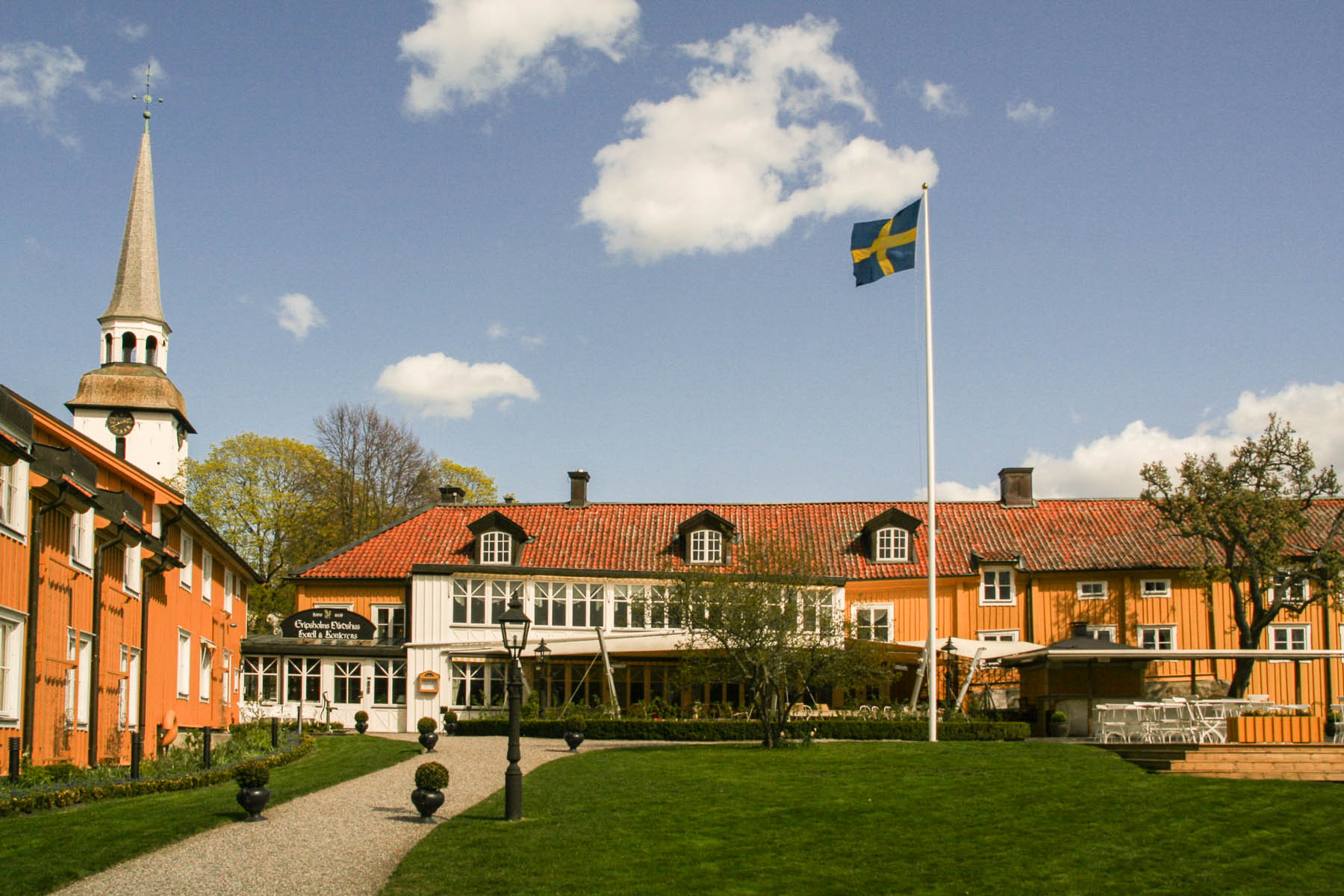 Kak-slottet Taxinge, Mariefred med Gripsholm samt Mälsåker. | Trippa