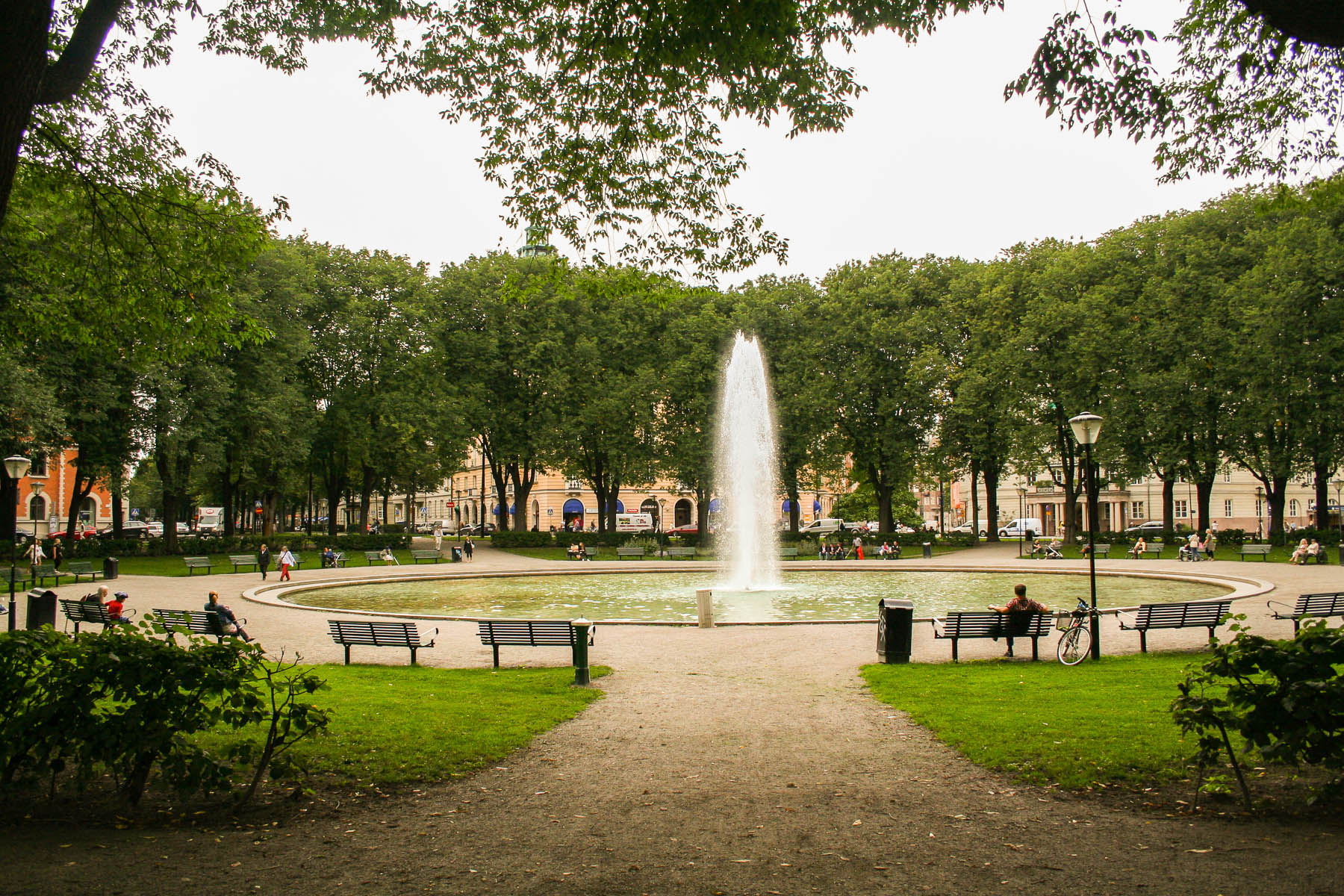 Östermalms boulevarder. | Trippa